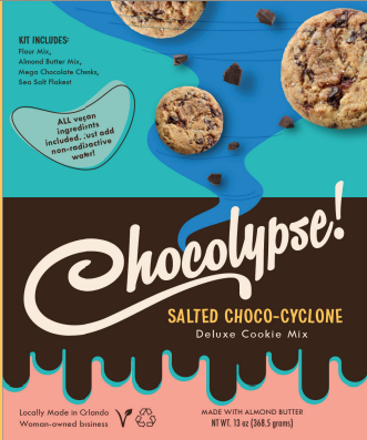 Salted Choco-Cyclone Cookie Kit – Burnt Craft Cookies
